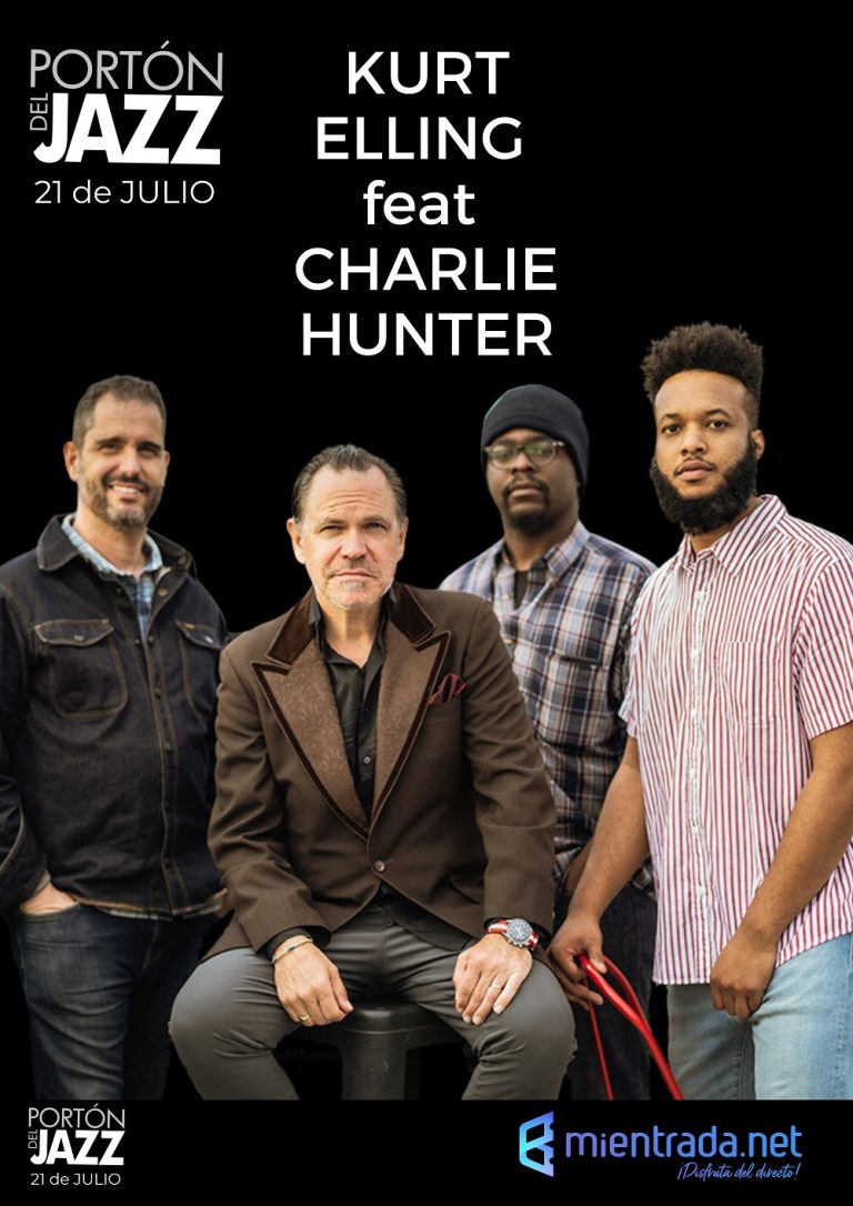 PORTÓN DEL JAZZ 2023 - Kurt Elling - Charlie Hunter - mientrada.net
